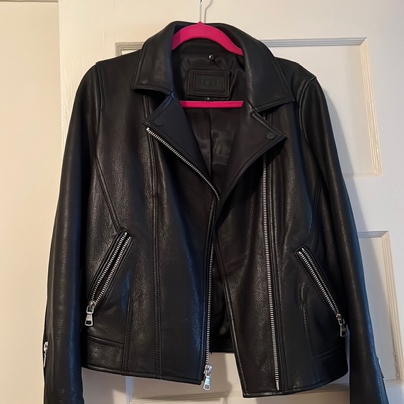 UGG | Jackets & Coats | Ugg Leather Jacket | Poshmark
